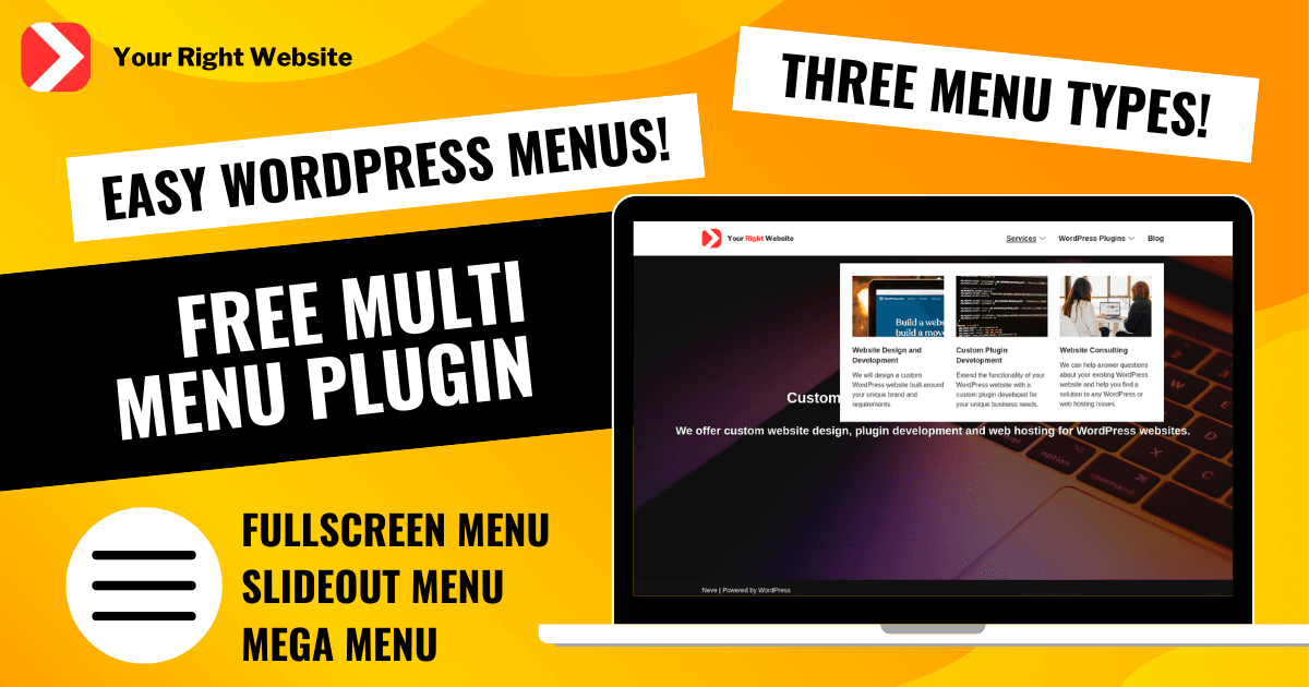 Multi Menu - A free mega menu plugin for WordPress